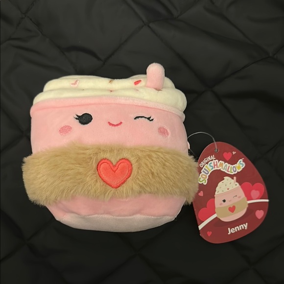 Squishmallows | Toys | Squishmallows Pink Coffee Plush Mini | Poshmark